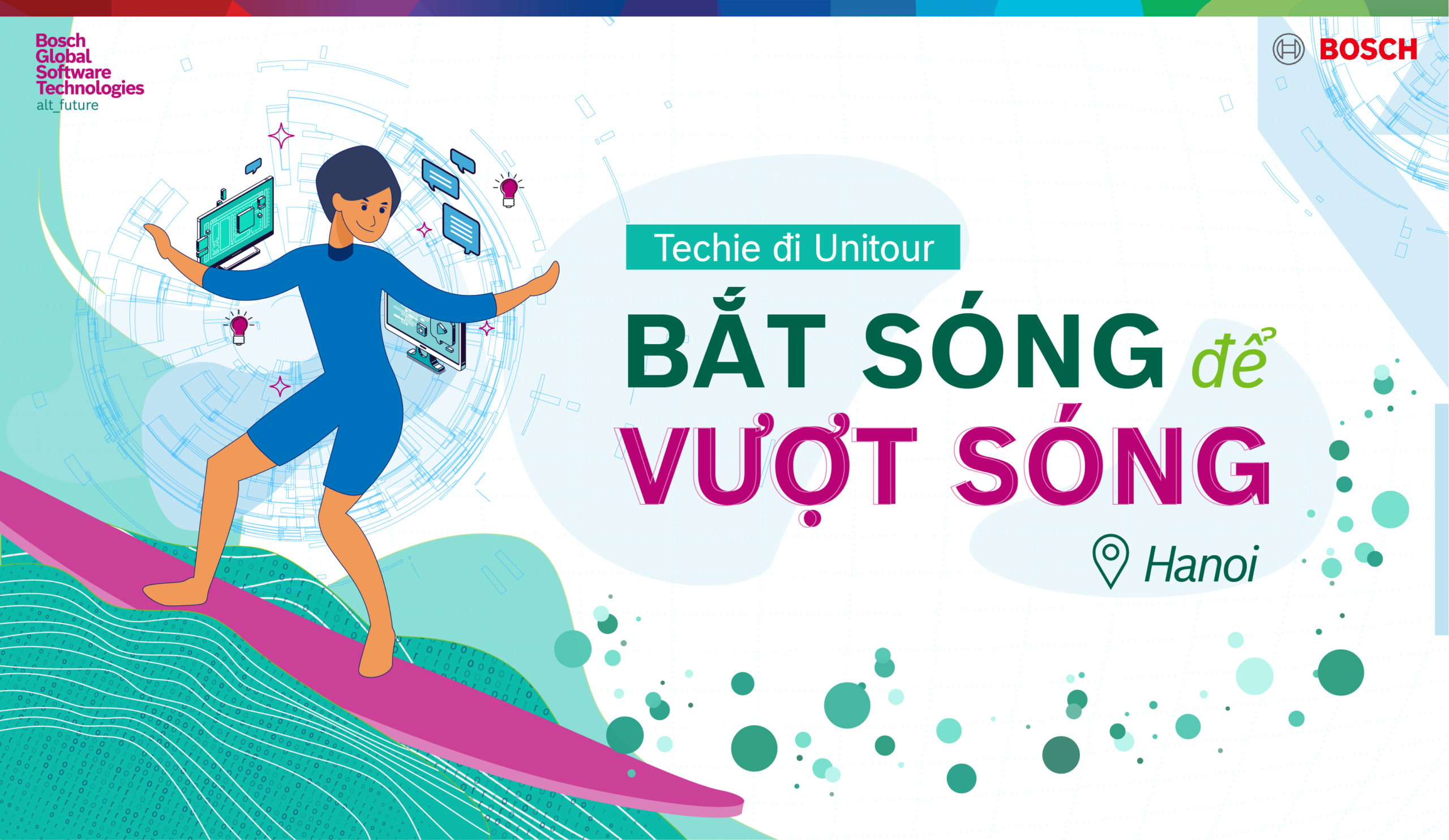 BGSW Việt Nam x USTH "Techie đi Unitour: Bắt sóng để vượt sóng"