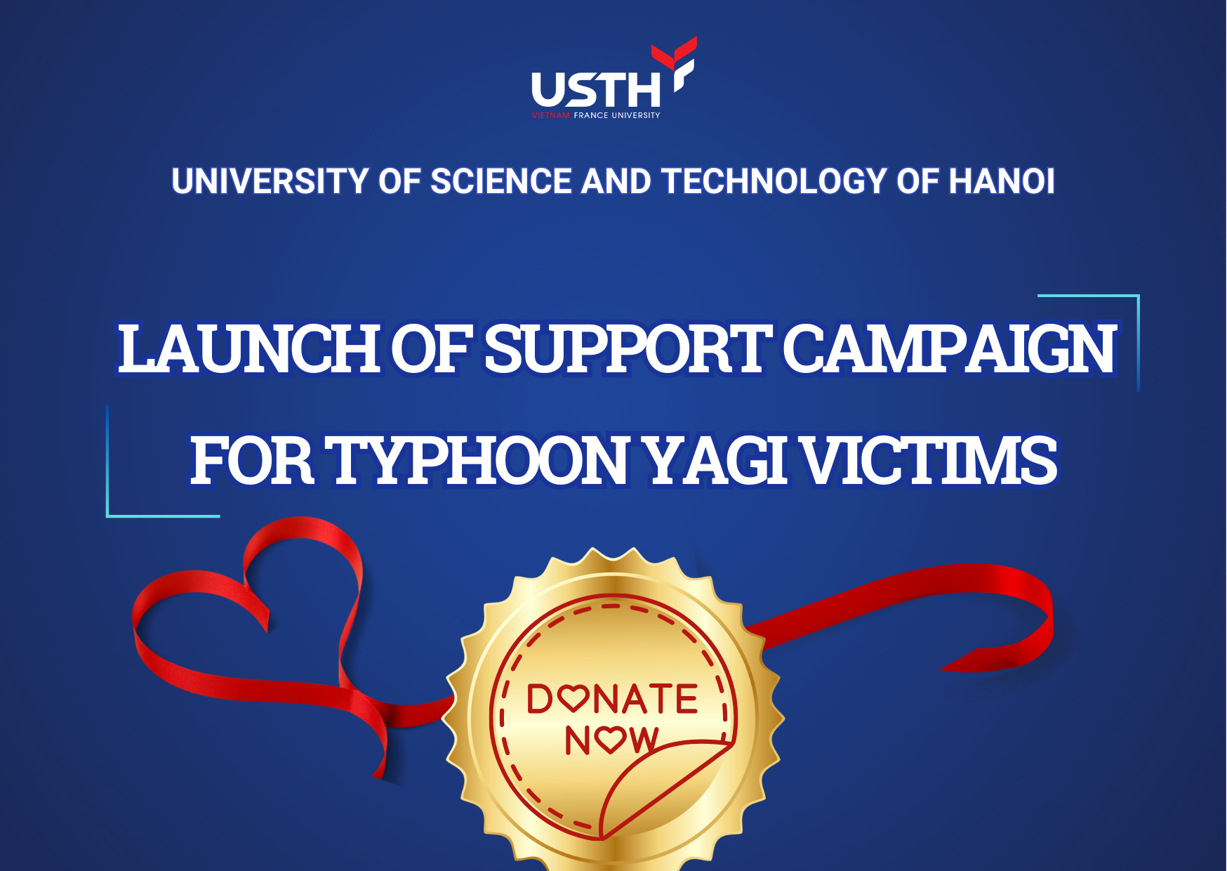 USTH ủng hộ đồng bào lũ lụt miền Bắc